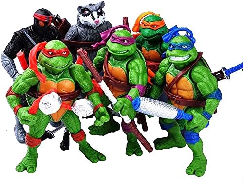 Teenage Mutant Ninja Turtles TMNT Action Figures - Turtles Toy Doll ...