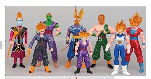 Buy New 8pcs/lot 14cm Dragon Ball DBZ Anime Goku Vegeta Piccolo Gohan ...
