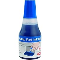 COLOP 801 STAMP PAD INK 25ML BLUE 801BE : Amazon.com.mx: Oficina y ...