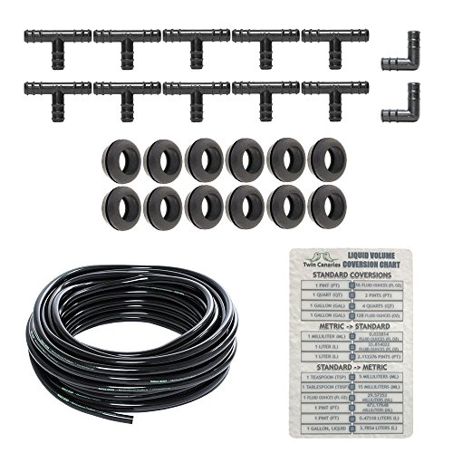 Buy DWC / Flo-Gro Hydroponic 12 Bucket System Closed-Ended 1/2 ...