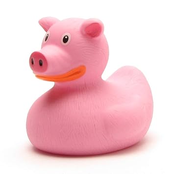 Duckshop Rubber Duck Pig I Bath Duck I: Amazon.co.uk: Toys & Games