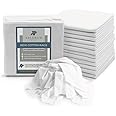 Amazon.com: VALENGO New Lint Free Rags- 100% Cotton Rags for Cleaning ...