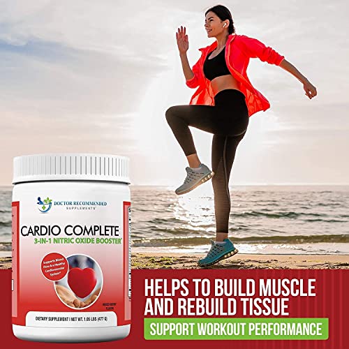 Cardio Complete - Heart Health Support Powder Supplement - 3-in-1 ...