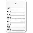 Amazon.com : SmartSign Perforated Garment Tags | Unstrung Coupon Pre ...
