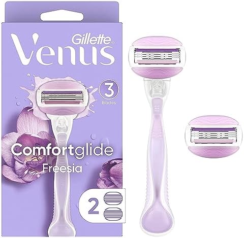 سعر Gillette Venus ComfortGlide Freesia Women's Razor - 1 handle + 2 ...