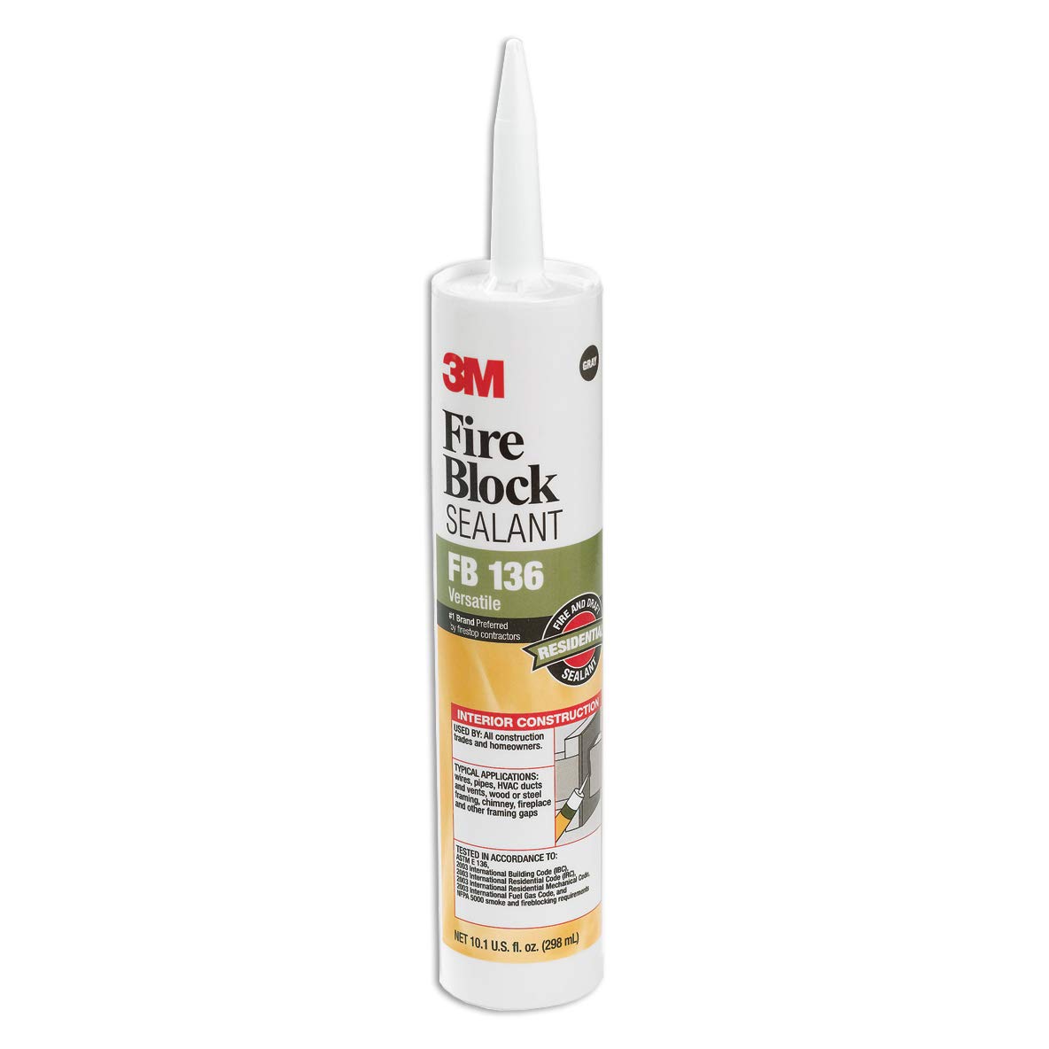 Mua Fire Block Sealant FB 136, Heat Resistant, Gray Caulk, Bonds to ...