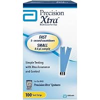 Amazon.com: PRECISION XTRA TEST STRIPS 100 : Health & Household