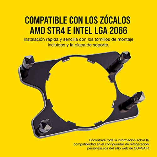 Corsair Hydro X Series, XC9 RGB Bloque de Refrigeración Líquida para ...