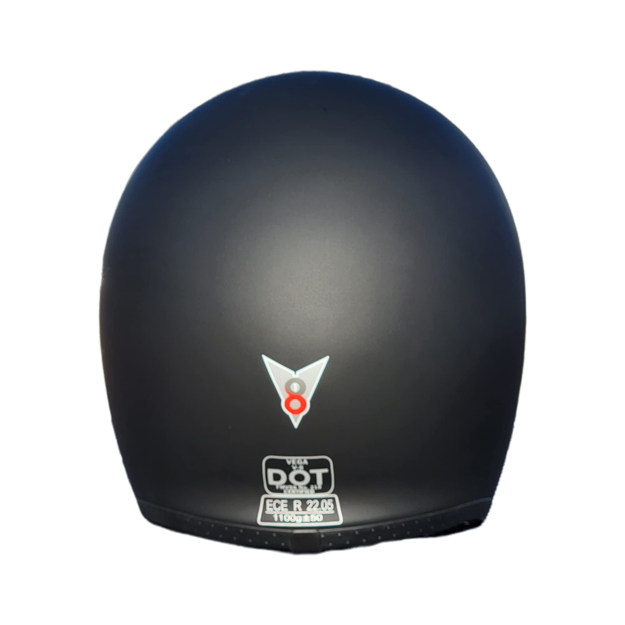 Mua Vega Helmet V8 Retro Open Face Helmet DOT & ECE Safety with Mirror ...