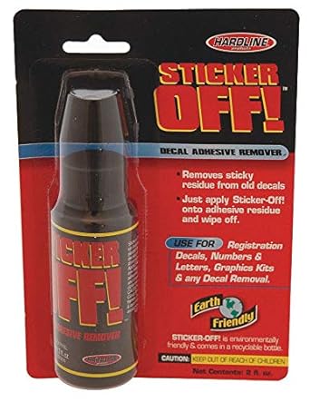Decal Remover, 2 oz. (2 Pieces): Amazon.com: Industrial & Scientific