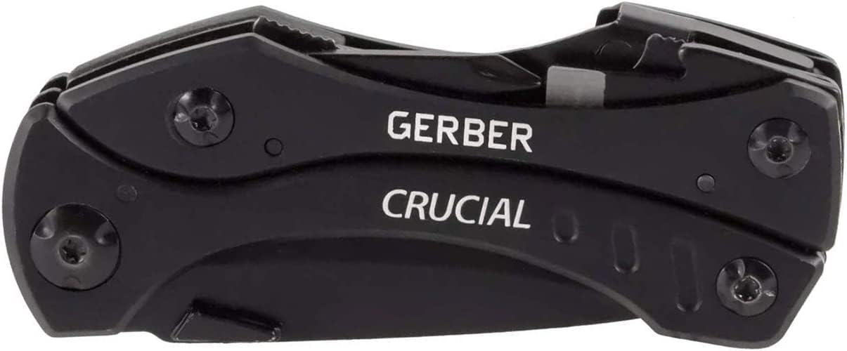 Gerber Gear Crucial EDC Multitool Pocket Knife With Clip And Strap ...