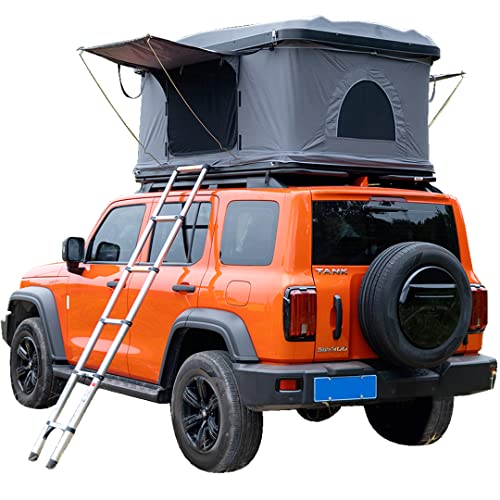 DVRK Rooftop Tent Hard shell - Outdoor Car Camping Tent 3 Person ...