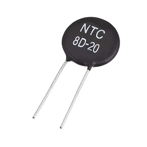 uxcell NTC Thermistor Resistors 8D-20 6A 8 Ohm Inrush Current Limiter ...