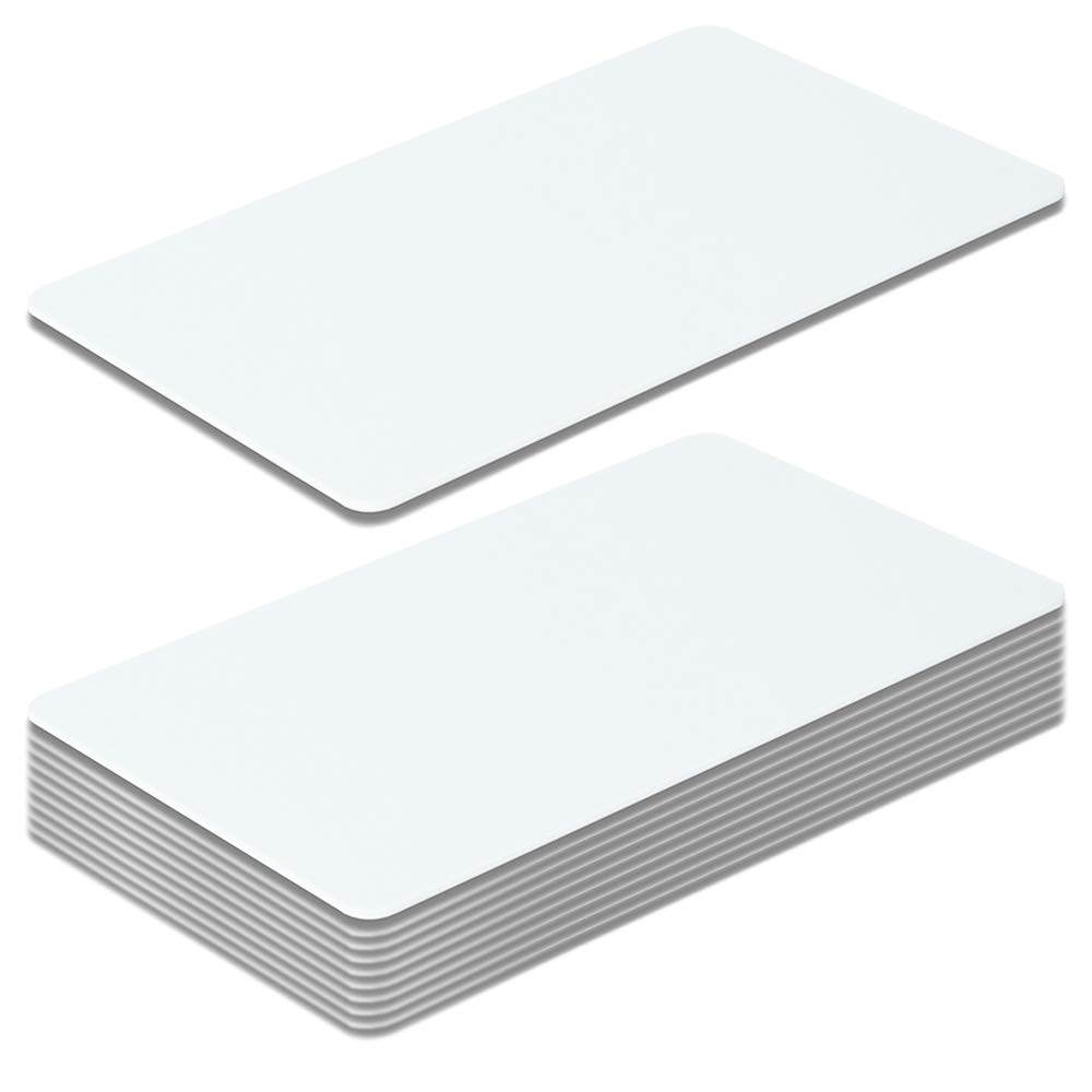 Mua Plastic Cards, 10, White, Plain Cards, JIS Standard Size, PVC Cards ...