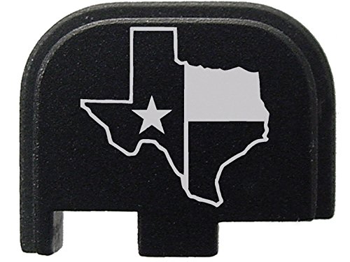 Buy Black Rear Slide Cover Plate for Glock 42 G42 .380 ONLY Texas State ...