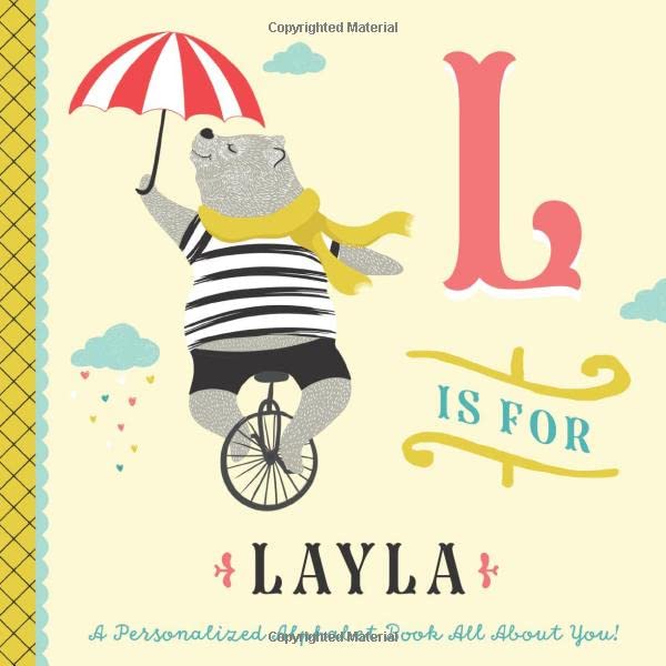 Mua L is for Layla: A Personalized Alphabet Book All About You ...