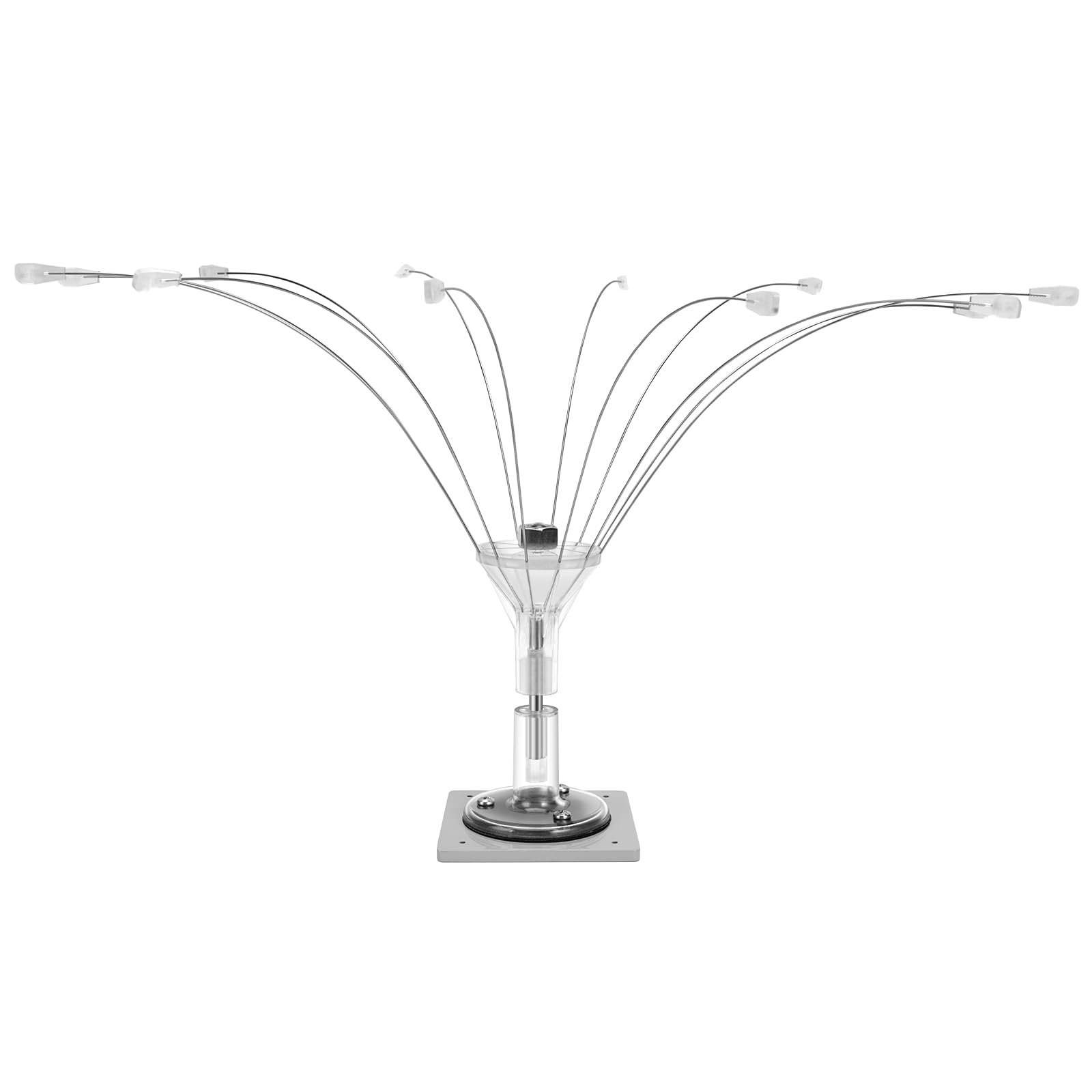 Buzzlett Stainless Steel Bird Deterrent with PVC Base for Outdoors ...