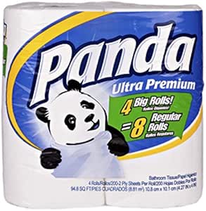 Panda Bath Tissue, 4 Count : Amazon.ca: Health & Personal Care