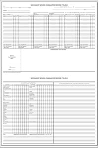Amazon.com : Student Cumulative Records (100 pack) : Everything Else