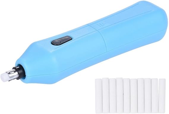 Alftek Electric Eraser Auto Rotating Student Eraser Battery Electronic ...