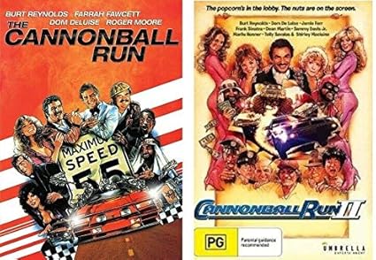Cannonball Run 1 One and 2 Two 2 DVD Set, Widescreen, 2009 Burt ...