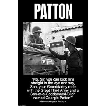 Amazon.com: Army Poster George Patton Quotes Motivational Poster Army ...