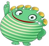 Gigantic Worry Eater - Write Down Worries / Fears and Feed - The Green Head