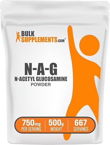 BulkSupplements.com N-Acetyl Glucosamine Powder - NAG Powder ...