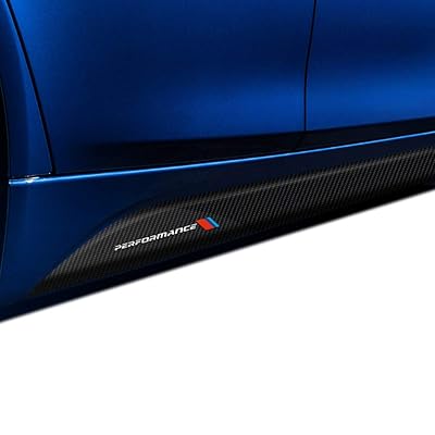 Buy 2 pieces Reflective White Vinyl M Performance Sticker for BMW e90 ...