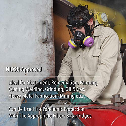 Honeywell Safety Products 760008A Safety Products, 7600 Series Full ...