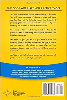 The Fraternity Leader: The Complete Guide to Improving Your Chapter ...