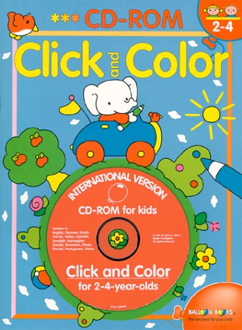 Balloon: Click and Color CD-ROM: 115 images to color (Reading Level P ...