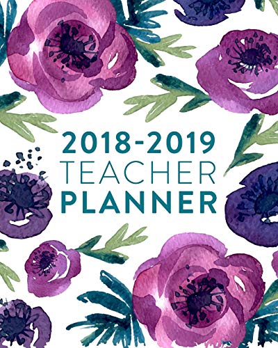 2018-2019 Teacher Planner: Weekly & Monthly Lesson Planner for Teachers ...