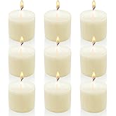 Amazon.com: Orange Votive Candles, 9 Packs Unscented Small Fall Votives ...