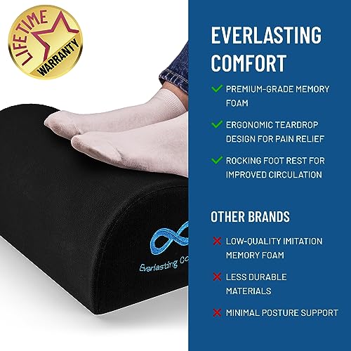 The Original Everlasting Comfort Foot Rest Under Desk for Office Use ...