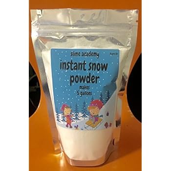 Amazon.com: Be Amazing Insta-Snow Jar, Makes 2 Gallons: Toys & Games