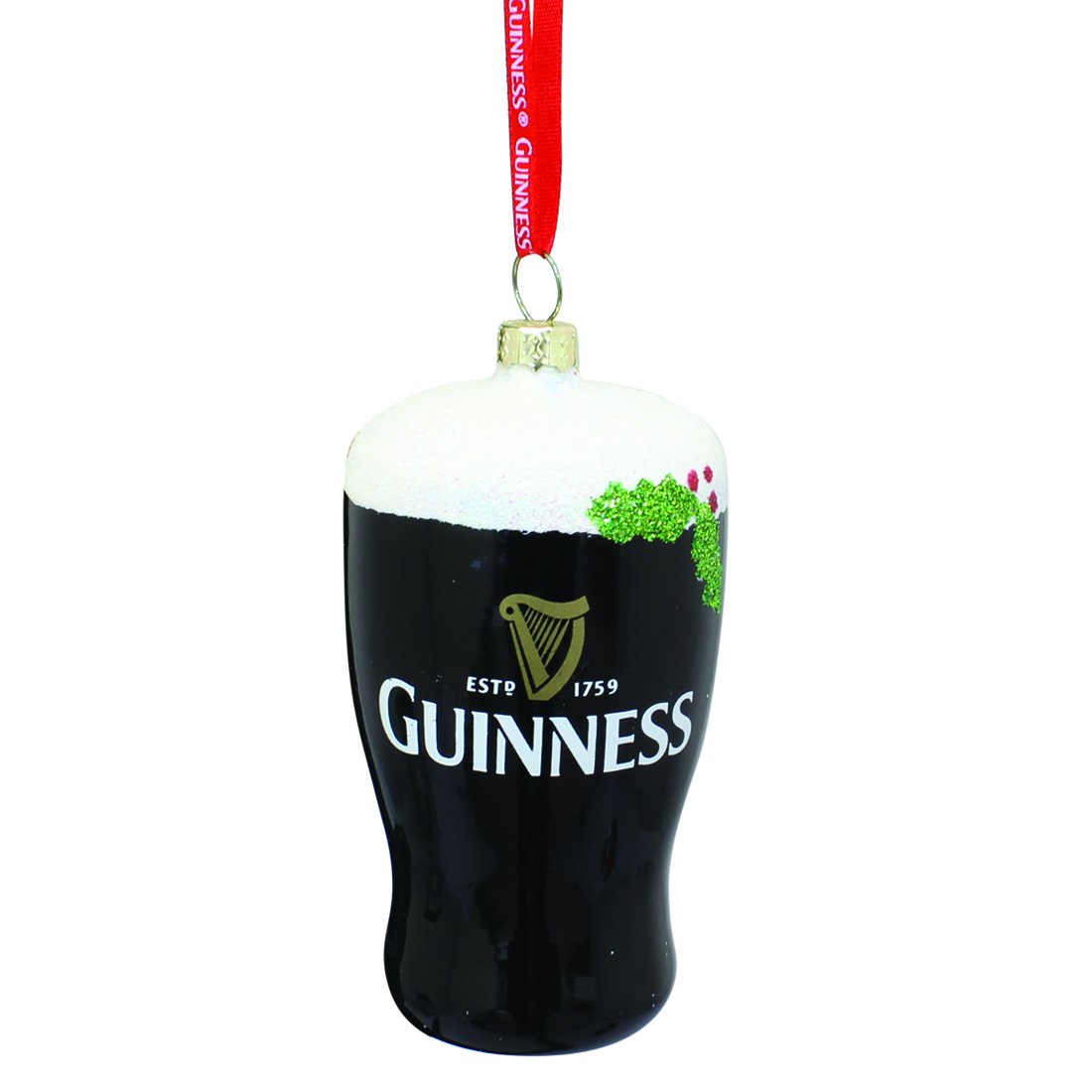 Guinness Christmas Pint Bauble: Amazon.co.uk: Kitchen & Home