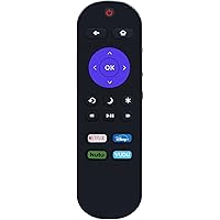 Amazon.com: Remote Compatible with All ONN Roku TV with Disney Plus ...