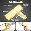 Money Gun Shooter 104 PCS Prop Money, Fake Money Gun Toy Play Money ...