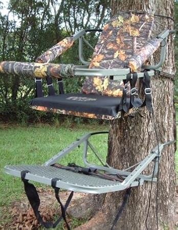 Amazon.com : BigFoot Camo Hunting Climbing Tree Stand Deer Bow TS-08 ...