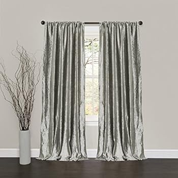 Amazon.com: Velvet Curtains 2 panels, Velvet curtains 96 inches - 50 W ...