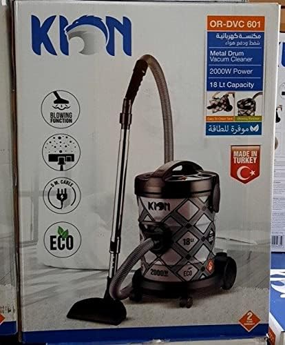 سعر BAMCO Kion 18L 2000W Metal Drum Vacuum Cleaner | Model No OR-DVC601 ...