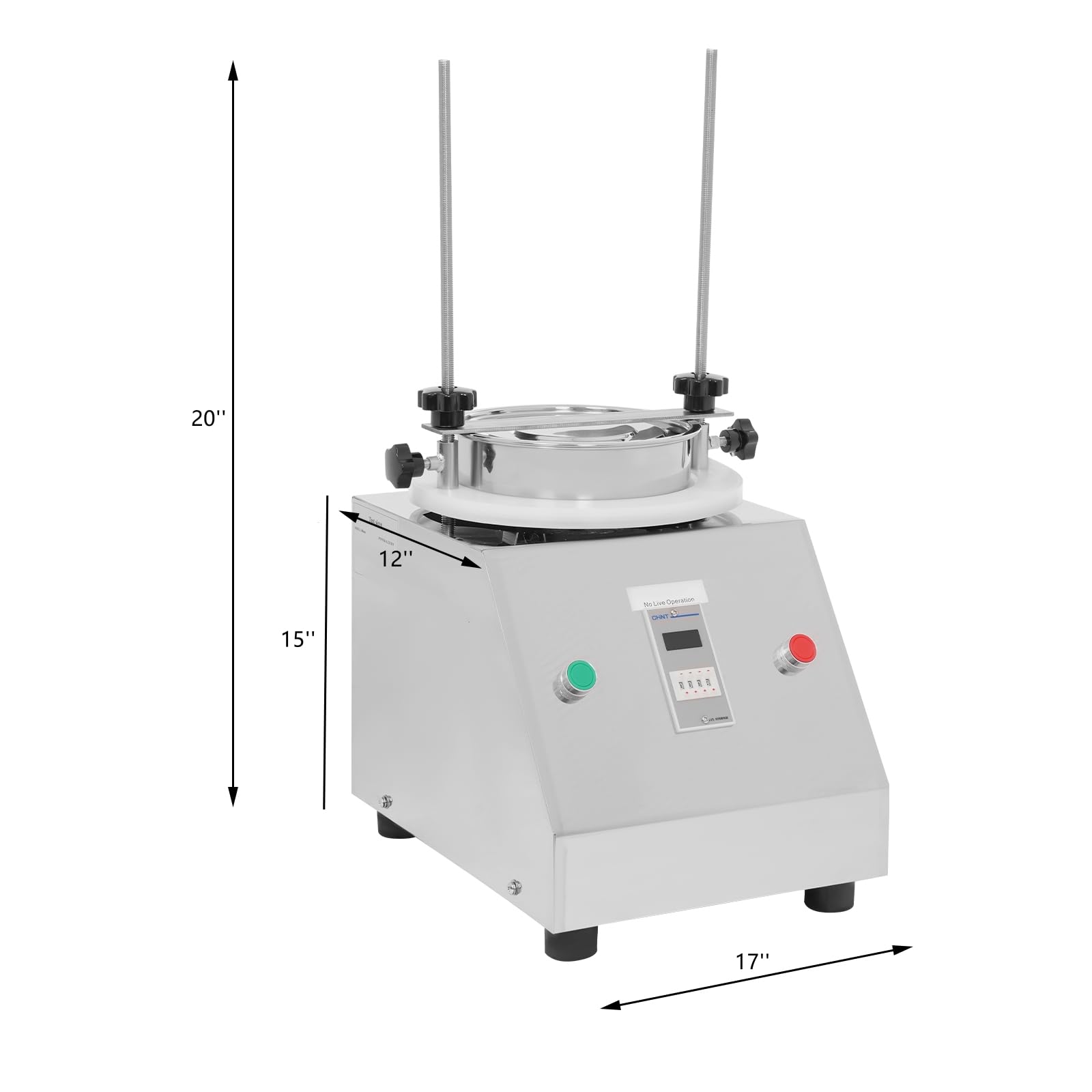 Sieve Shaker 8 Layers Lab Sifter Standard Sample Vibrating Sieve ...