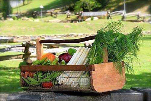 Amazon.com: Garden Hod Basket Harvest Basket Vegetable Kitchen Storage ...