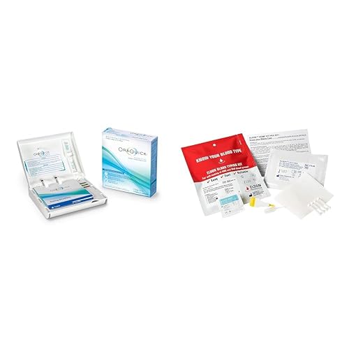 Home Blood Typing Eldoncard Blood Typing Kit - 10 Test Pack For Home ...