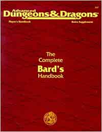 The Complete Bard's Handbook (Advanced Dungeons & Dragons, 2nd Edition ...