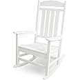 Amazon.com: POLYWOOD R100WH Presidential Rocking Chair, White
