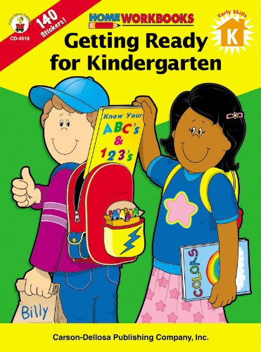 Getting Ready for Kindergarten (Home Workbooks): Carson-Dellosa ...