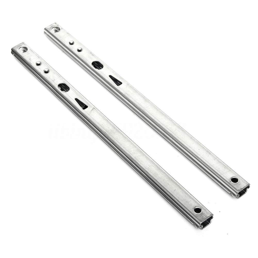 2Pcs Steel Ball Slide, 17mm Micro Ball Bearing Drawer Ball Guide Two ...