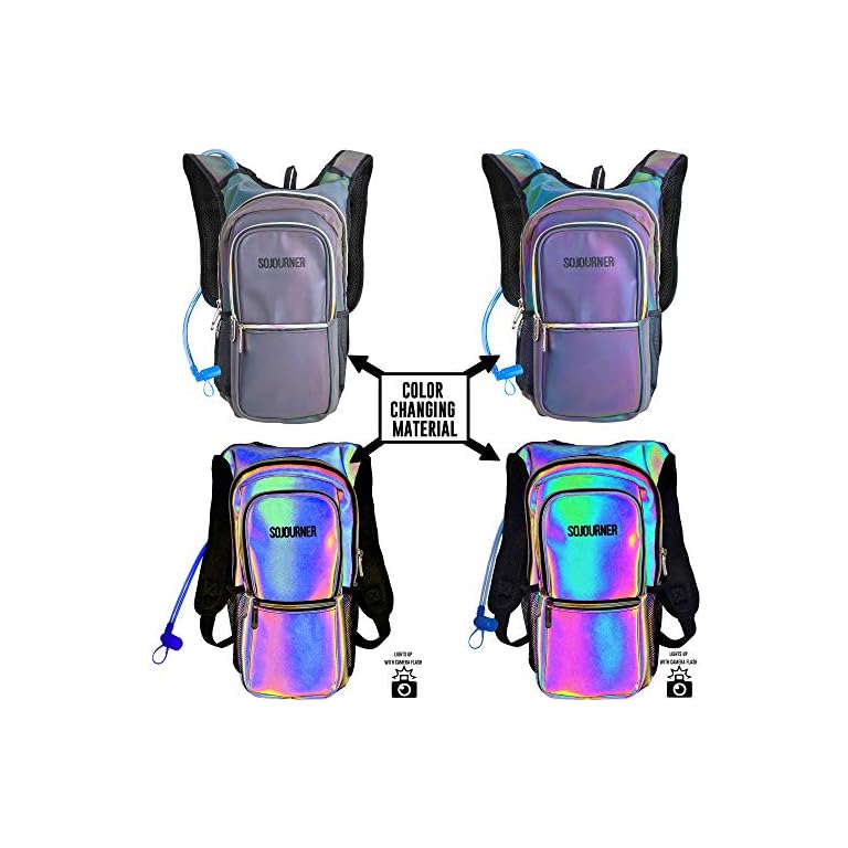 Sojourner Rave Hydration Pack Backpack - 2L Water Bladder Included for ...